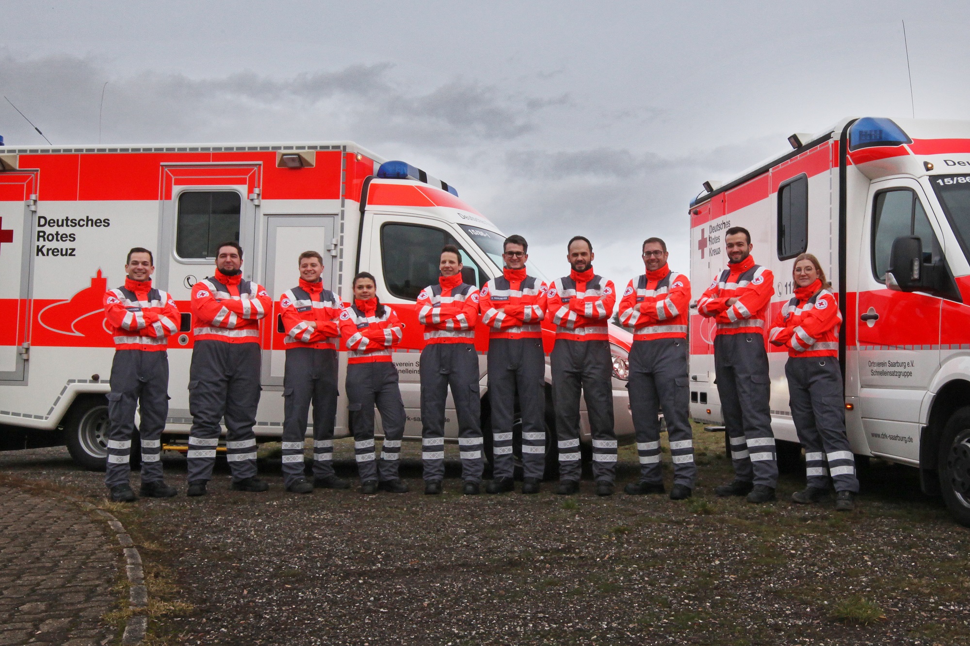 DRK-Helfer strahlen in neuem Glanz - Saar-Mosel-News