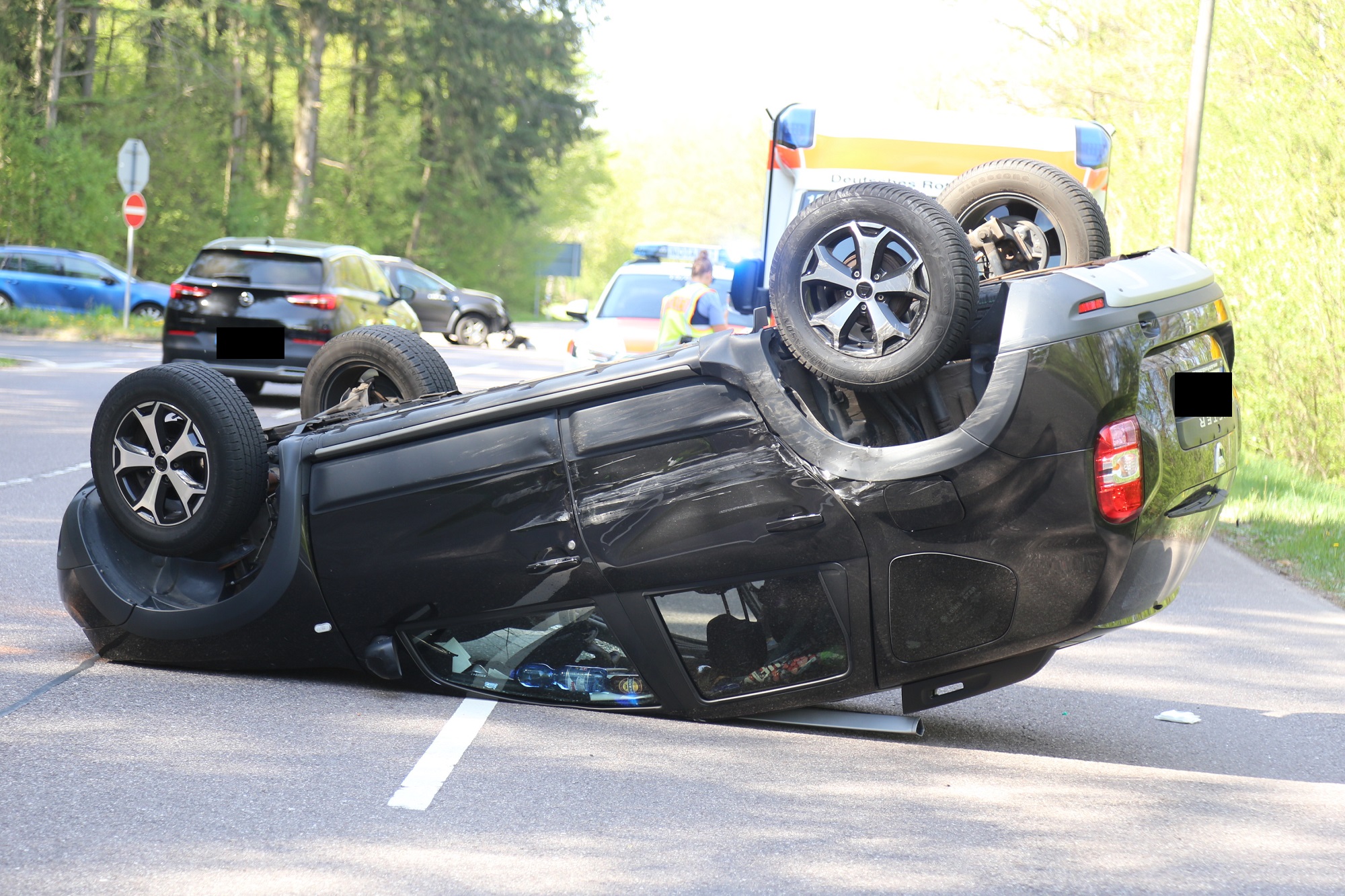 Schwerer Unfall auf der B268 bei Greimerath - Saar-Mosel-News