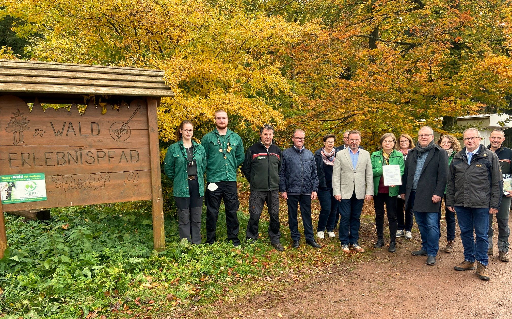 Neugestaltung des Walderlebnispfades in Zerf - Saar-Mosel-News